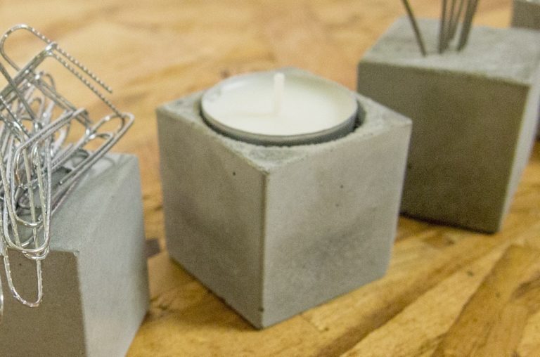 One Technique, 5 Different DIYs: How to Make Super Simple Concrete ...