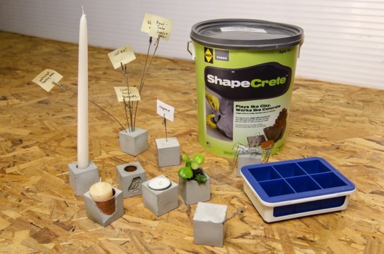 One Technique, 5 Different DIYs: How to Make Super Simple Concrete ...