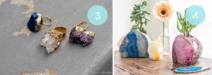 Roundup: 10 DIY Projects Using Geodes & Crystals - Curbly