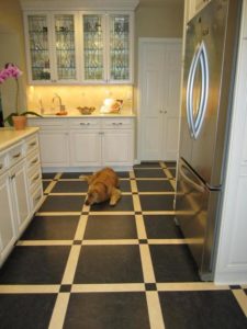 Patterned Linoleum Flooring Examples