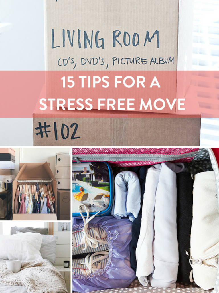 How To: 15 Tips to Help Your Move Be Less Stressful - Curbly