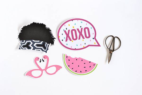 Printable: Ultimate Photo Booth Props - Curbly