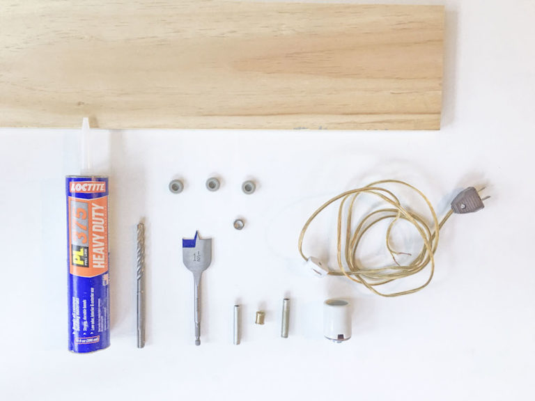 Make It: DIY Wooden Edison Bulb Table Lamp - Curbly