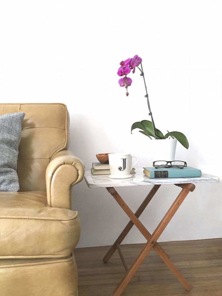 Make It: DIY Marble Side Table - Curbly