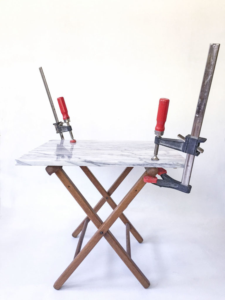 Make It: DIY Marble Side Table - Curbly