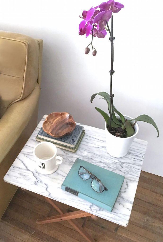 Make It: DIY Marble Side Table - Curbly