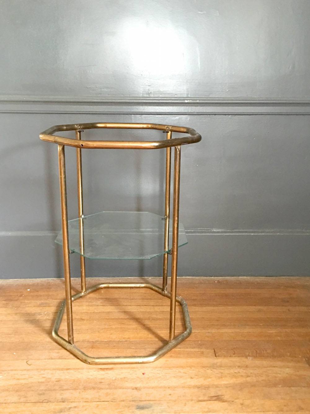 Make It: DIY Updated Thrift Store Side Table - Curbly