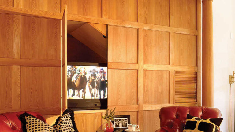 Eye Candy: Sneaky But Stylish Ways To Hide Wall-Mounted TVs - Curbly