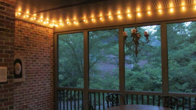 Eye Candy: 10 Clever Ways To Use Bistro Lights Outside - Curbly