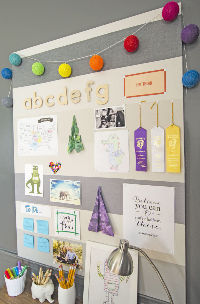 Make It: DIY Small Homework Station - Curbly