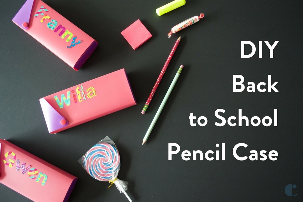 Kid-Friendly DIY Project: Back to School Pencil Cases - Curbly