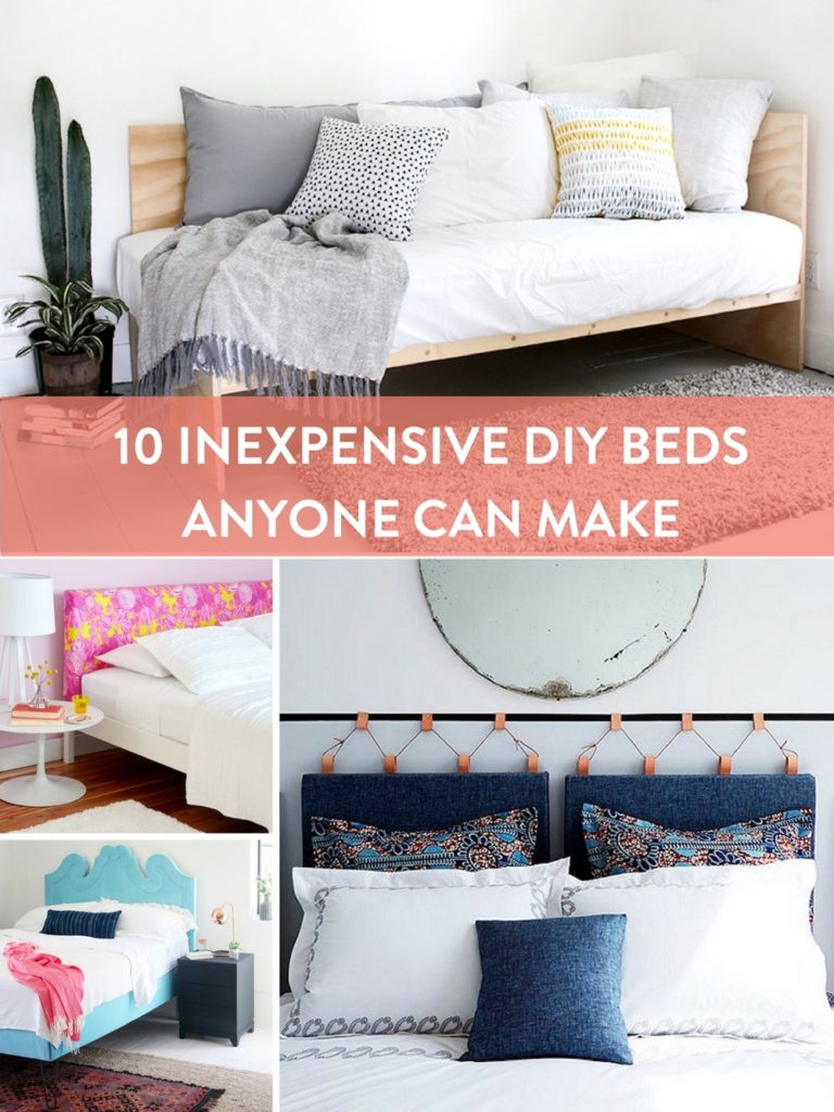 Roundup: 10 Inexpensive DIY Beds Anyone Can Make - Curbly