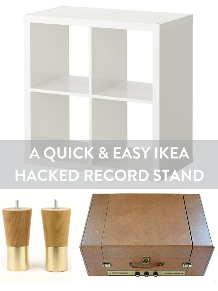 A Simple DIY Record Console And A Peek Inside Our New Studio - Curbly