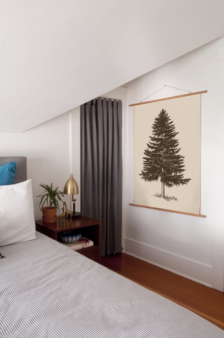 How to: Make a DIY "Vintage Pull-Down Map" Style Frame for Your Posters and Artwork - Curbly