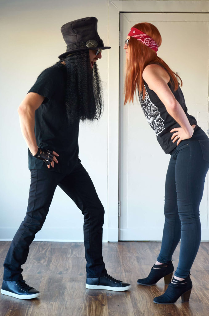 Slash Costume Idea - Couples Guns n' Roses Halloween Inspiration