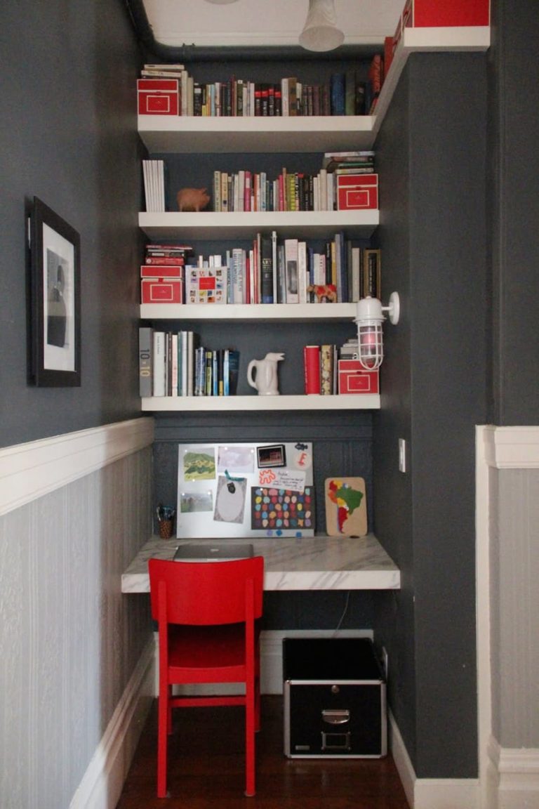 20 Tiny But Functional Home Workspaces - Curbly
