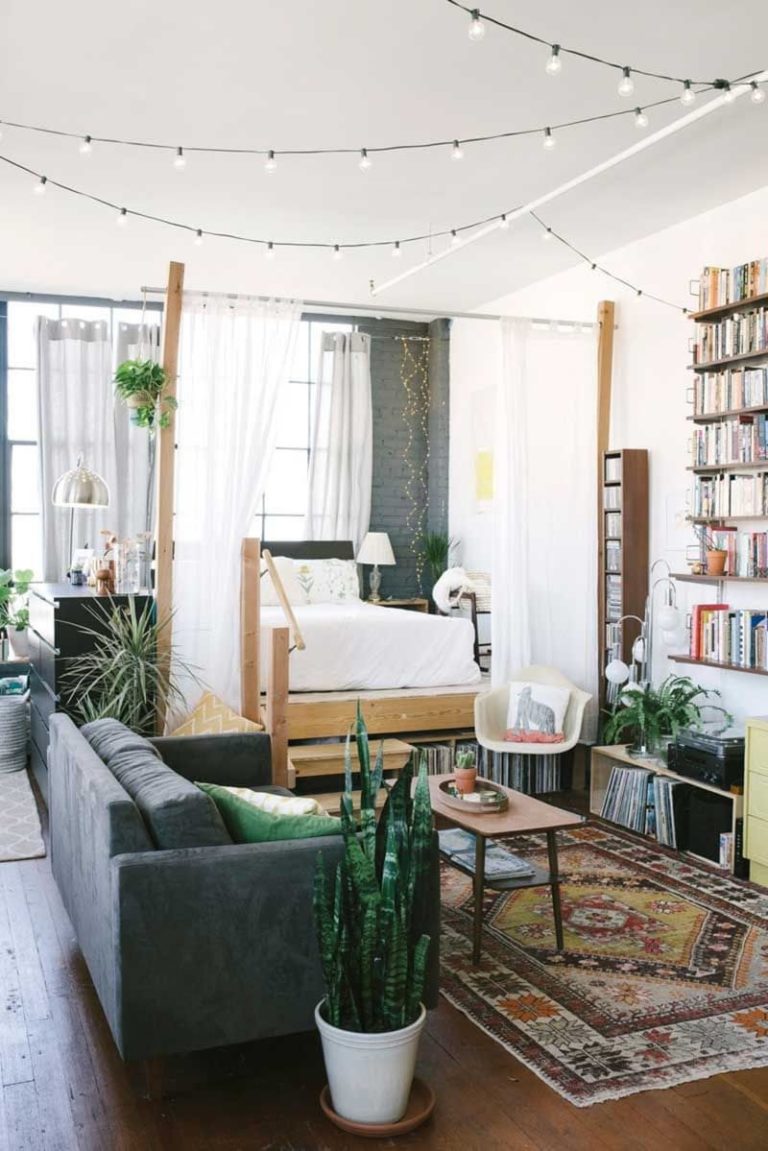 Tiny Spaces Living | 40 Mini Living Spaces We're Crushing On - Curbly