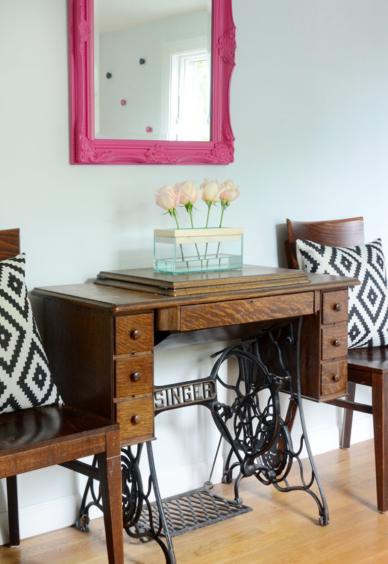 Elegant DIY Wood and Glass Trough Vase - Curbly