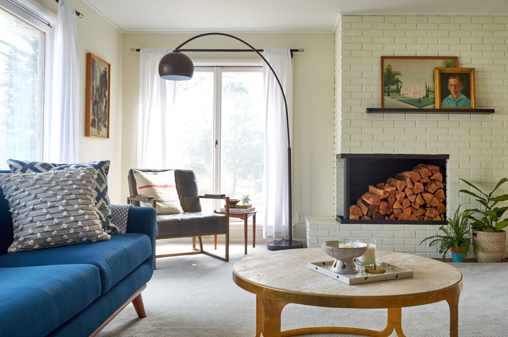 Take a Look Inside this Clean, Modern Living Room Makeover - Curbly