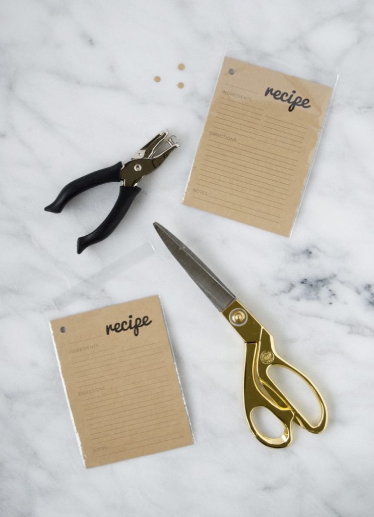 Free Printable Recipe Cards + DIY Recipe Booklet