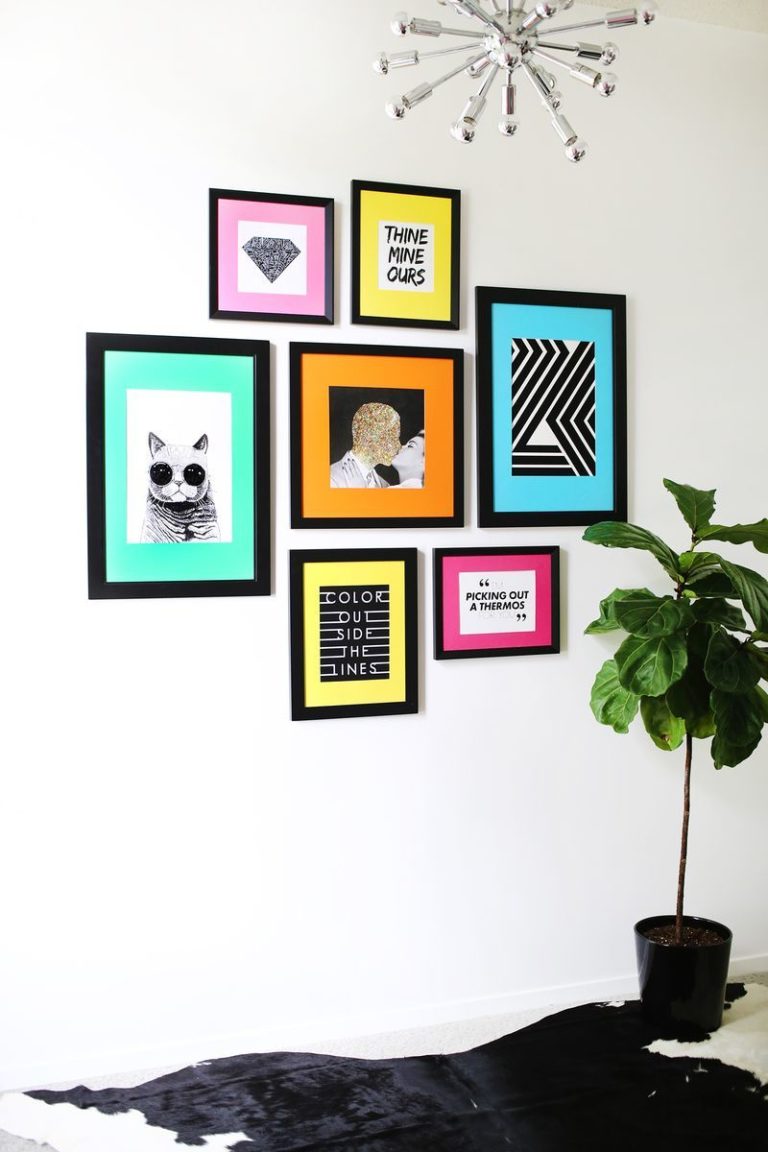 18 Gallery Wall Ideas and How to Steal Them - Curbly
