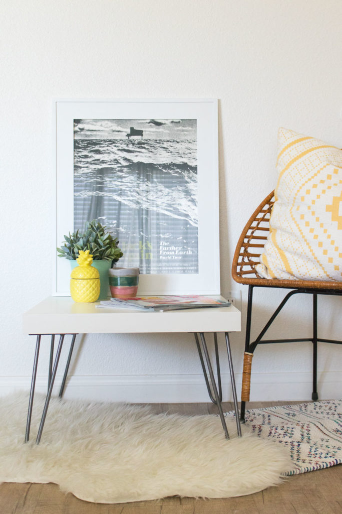 IKEA Hack! Make a 10-Minute Side Table - Curbly
