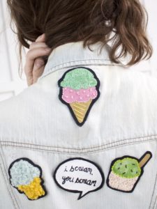 Custom Patches Three Ways - Make This Ice Cream Flair!