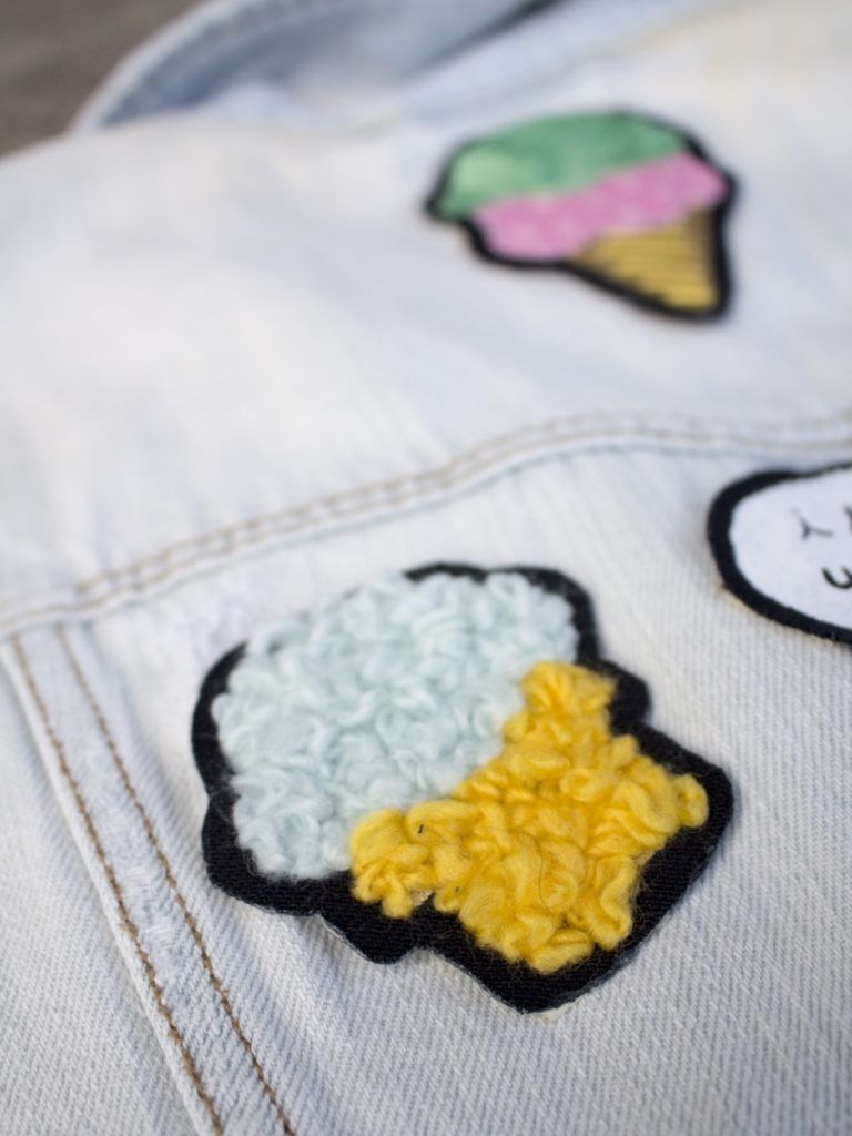 Custom Patches Three Ways - Make This Ice Cream Flair!