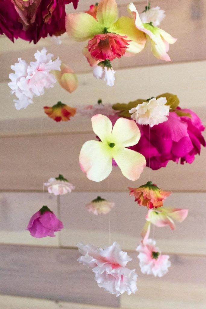 Make A Floral Mobile for Any Room in your Home - Curbly
