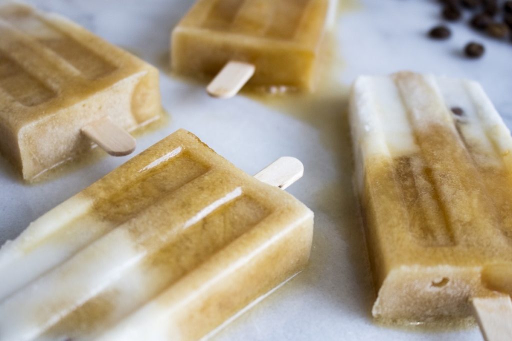 Coffee Popsicles | Cool Down with a Caramel Mocha Coffee Pop