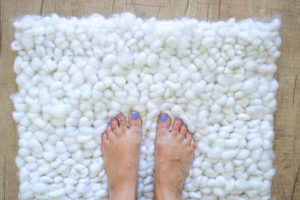 Make a DIY Bathroom Rug in 1 Hour or Less - Curbly