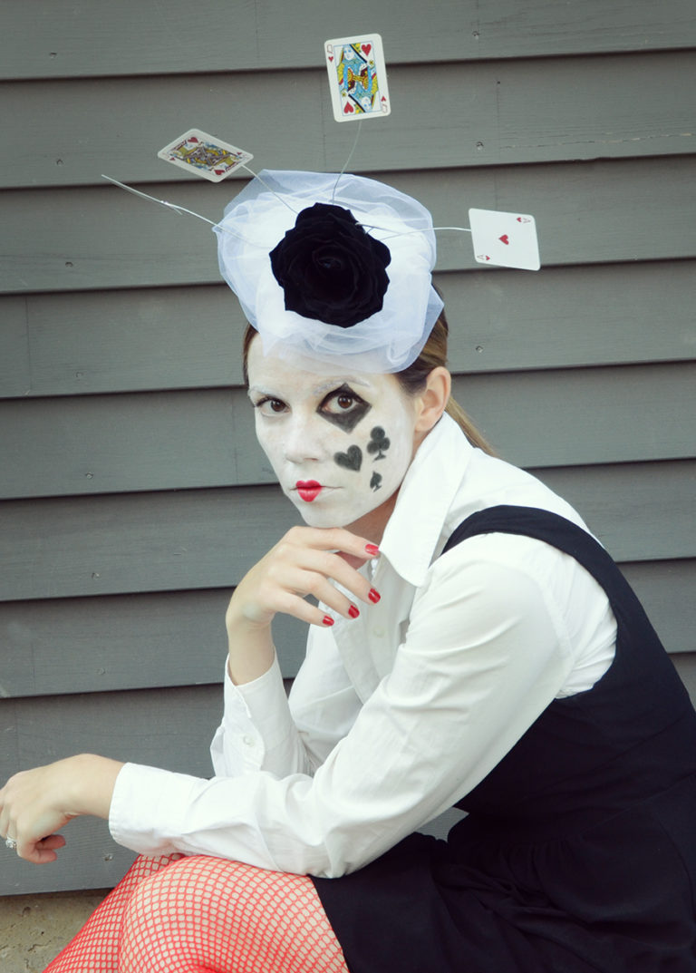 DIY "Poker Face" Halloween Costume - Curbly