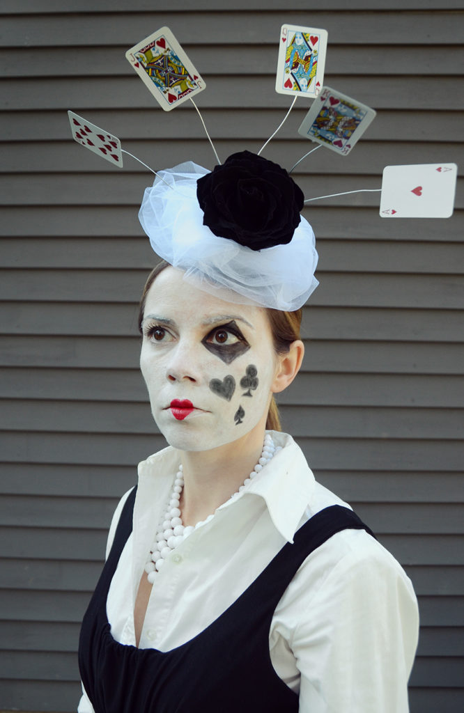 DIY "Poker Face" Halloween Costume - Curbly
