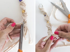 Try these Easy Twisted Macrame Keychains - Curbly