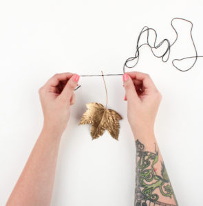 How to: Make a Decorative Leaf Mobile - Curbly