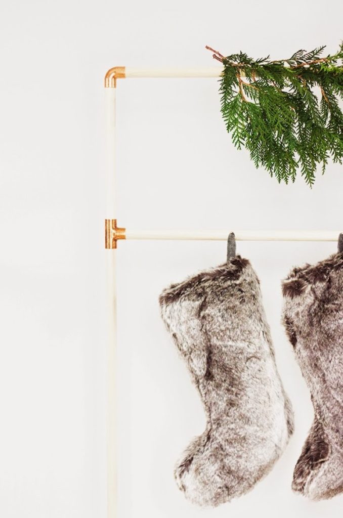 Christmas Stocking Hanging Ideas - No Fireplace Required