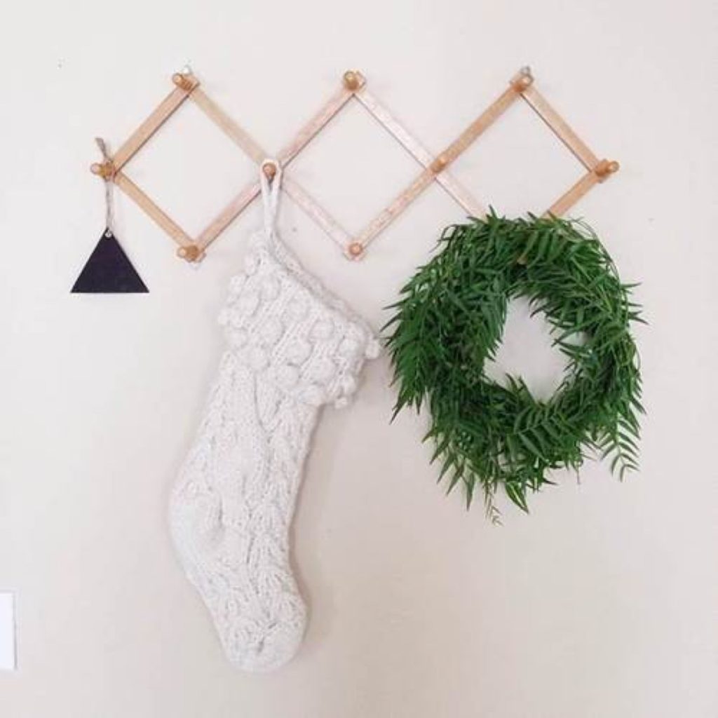 Christmas Stocking Hanging Ideas - No Fireplace Required