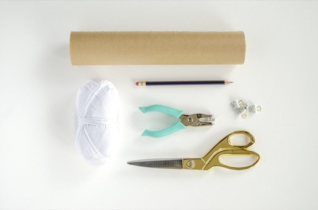 How to Make a Decorative Paper Chain: Festive Wishbone Garland Tutorial