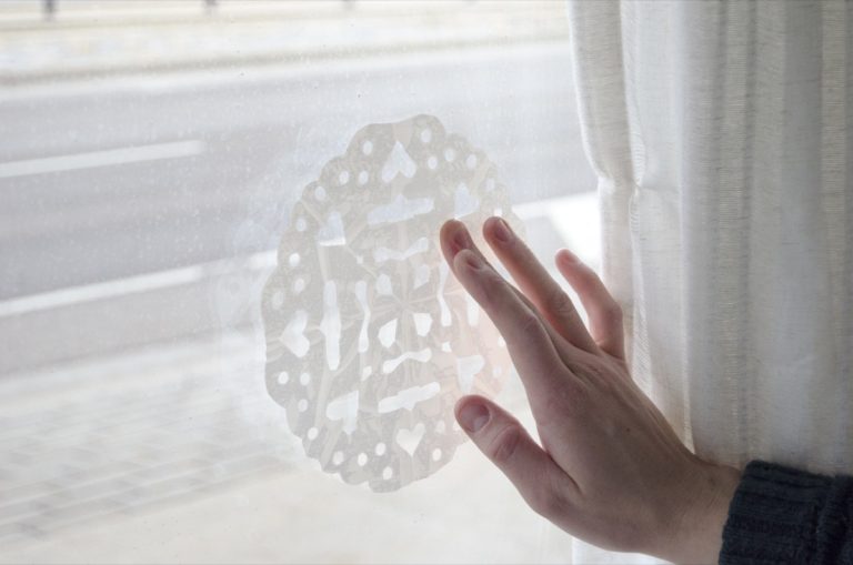 How to Make Snowflake Window Decals