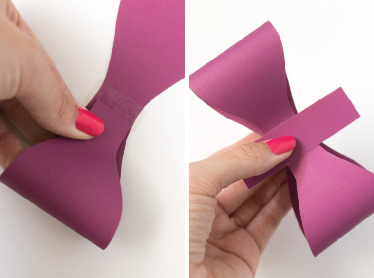 Upgrade Christmas Gifts with 3D Paper Bows - Curbly