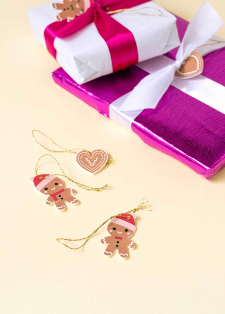 Make It: Festive Gingerbread Gift Toppers that Double as Christmas ...