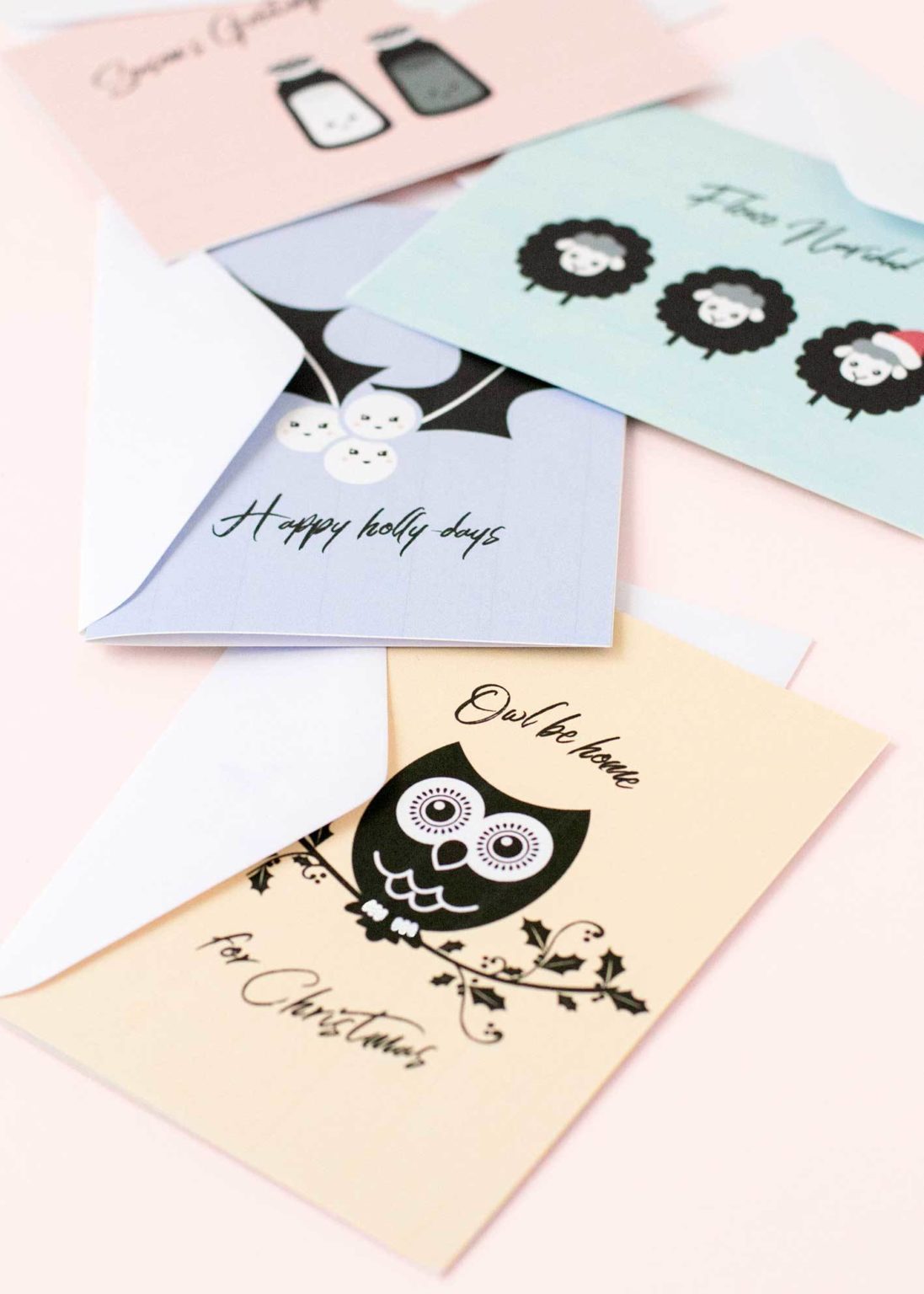 Punny Christmas Cards | Print Your Own Silly Greeting Cards