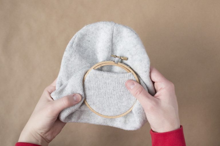 Embroidered Beanie DIY | Make this Quick, Cute Update to Your Cap