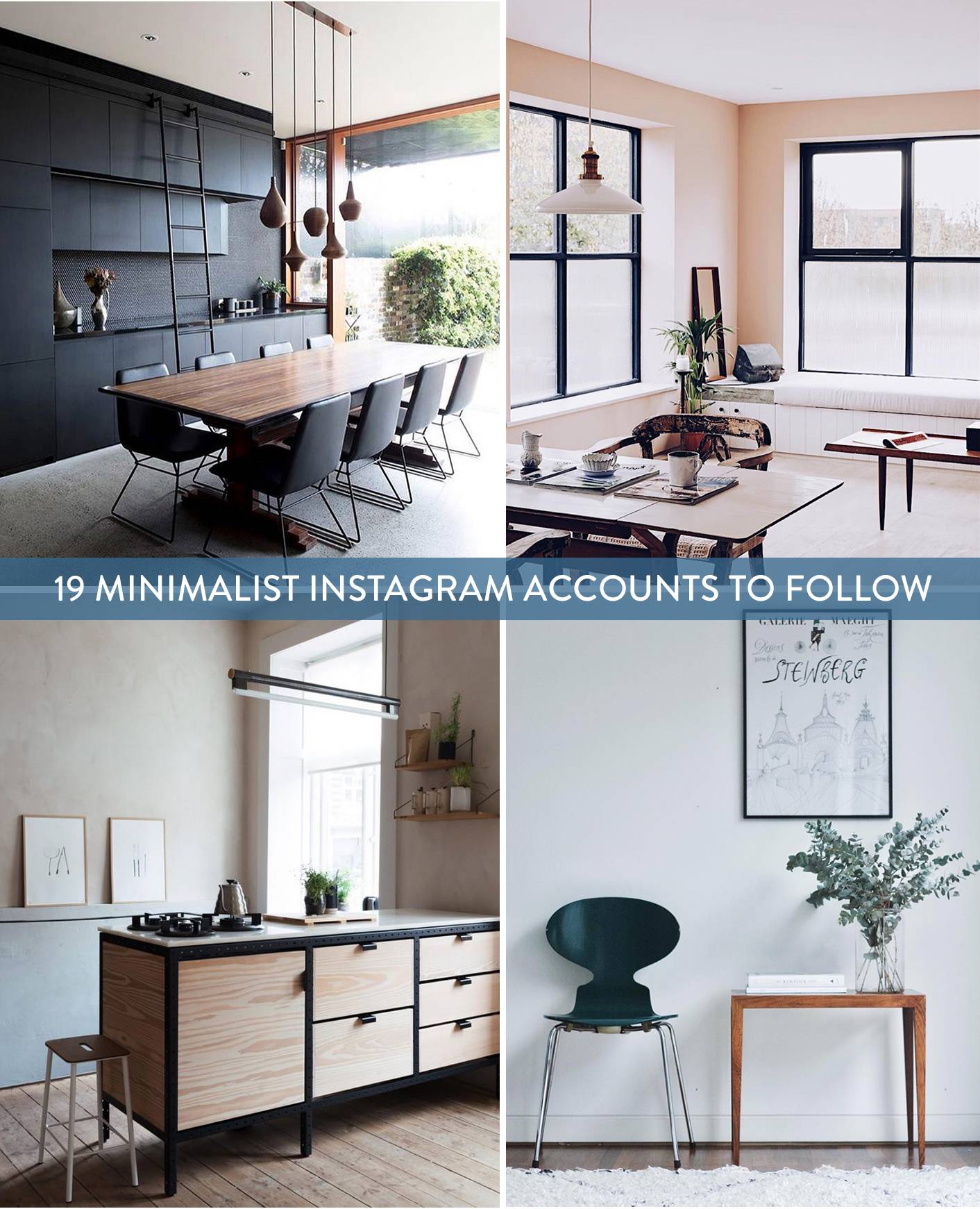 19 Instagram Accounts To Follow If You're In a Clean & Minimal Mood ...