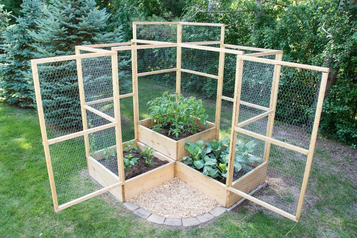 How to Build a Modular Critter-Proof Vegetable Garden Enclosure