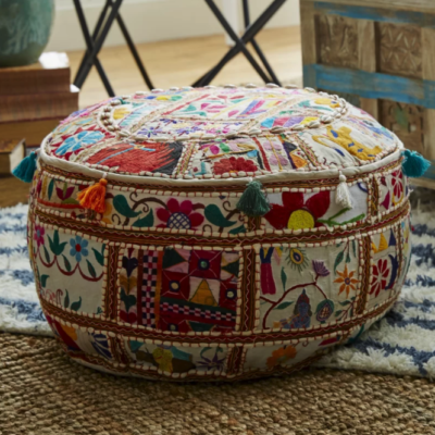 14 Affordable, Must-Have Poufs for your Boho Home