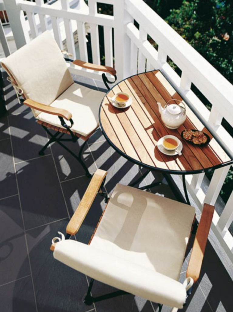 Small Balcony Furniture Ideas and Tips for Tiny Porch Improvements
