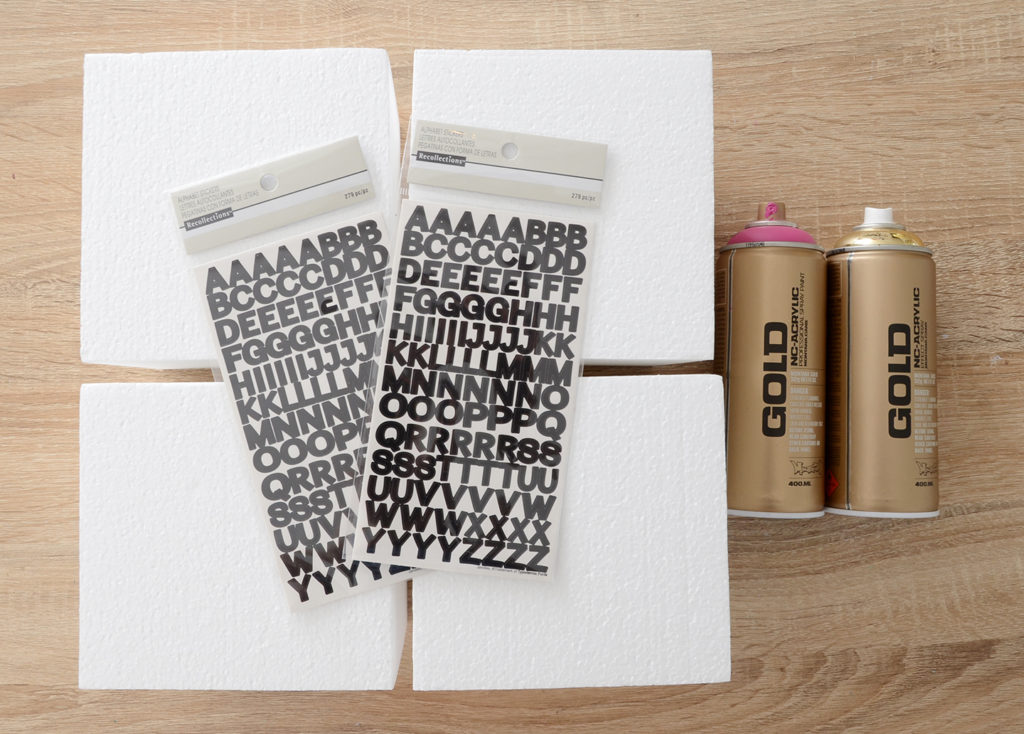 Make It: Easy DIY Giant Word Dice - Curbly