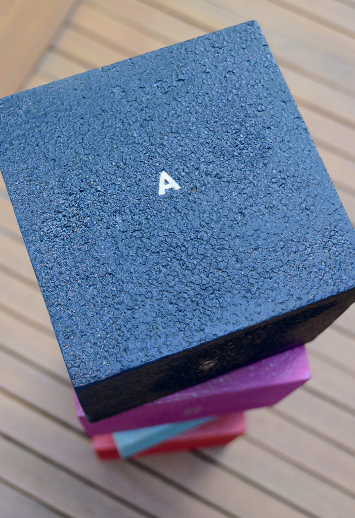 Make It: Easy DIY Giant Word Dice - Curbly