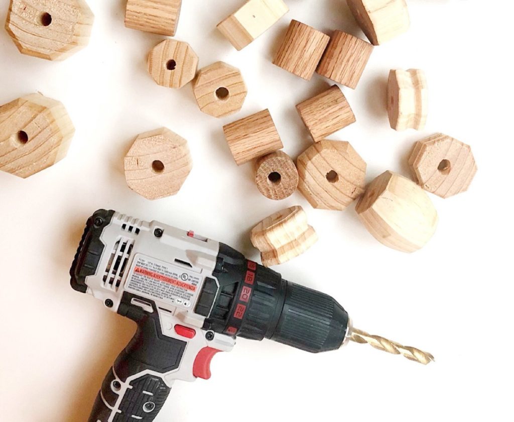 Make This! Oversized Wood Bead Garland